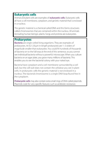 GCSE Science B1 Cell structure and transport Powerpoints and exam questions | Teaching Resources