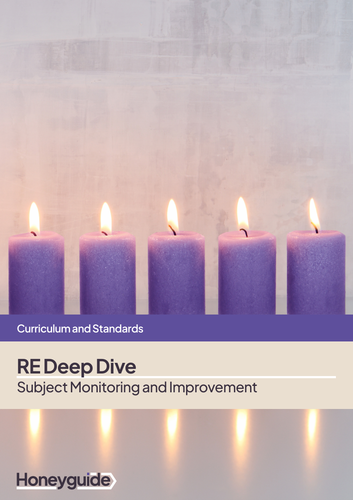 RE Deep Dive and Subject Knowledge Pack | Teaching Resources