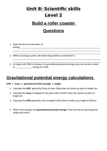 BTEC level 1/2 Applied science unit 8 | Teaching Resources