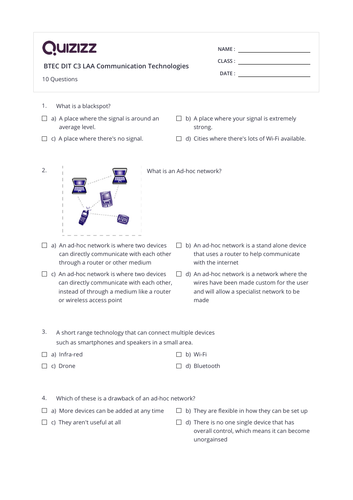 DIT Component 3 2022 LAA | Teaching Resources