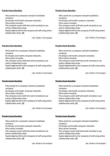 DIT Component 3 2022 LAA | Teaching Resources