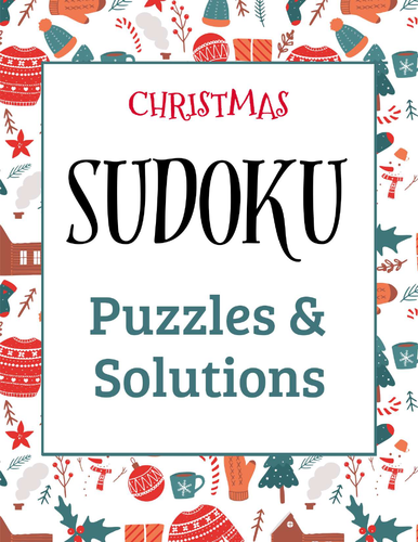 Christmas Themed Sudoku Activity Sheets | Teaching Resources