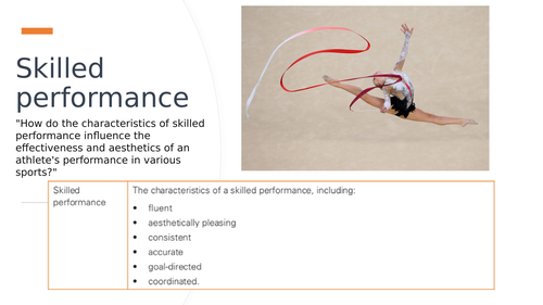 Skills and skill acquisition IGCSE PE Physical Education complete unit ...