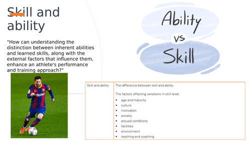 Skills and skill acquisition IGCSE PE Physical Education complete unit ...