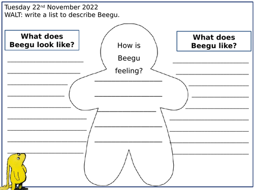 Beegu Year 1 Planning | Teaching Resources