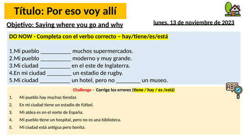 Por eso voy alli - Where do you go in town? (Mi ciudad - Claro 1 ...