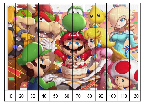 Super Mario Themed Skip Counting Activities | Teaching Resources