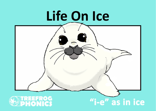 i-e phoneme Life on Ice phonics ebook | Teaching Resources