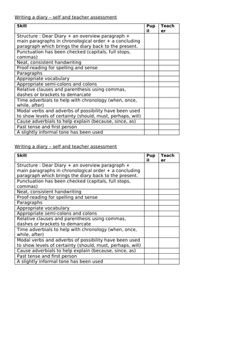 Y5/6 full diary writing unit using The Highwayman poem | Teaching Resources