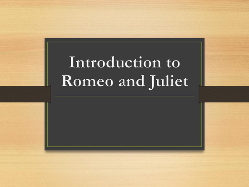 Romeo and Juliet Bundle | Teaching Resources