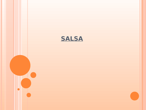 Salsa | Teaching Resources