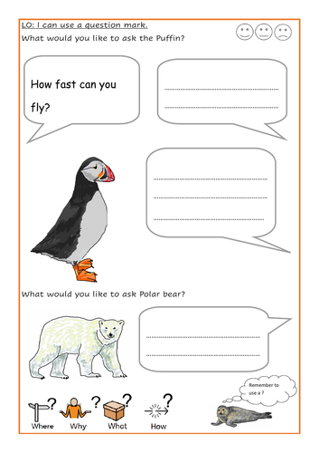 Arctic Animals - KS1 story writing | Teaching Resources