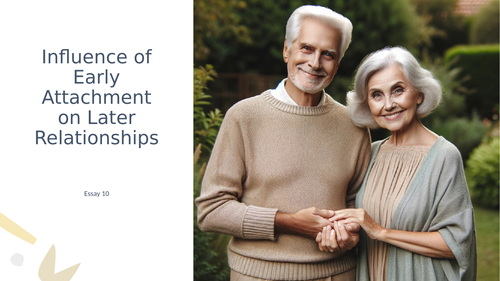Influence of Early Attachment on Later Relationships | Teaching Resources