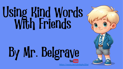 Using Kind Words With Friends (A social Story) | Teaching Resources
