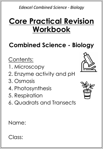 GCSE Required Practical Revision Workbook - Biology Combined | Teaching ...