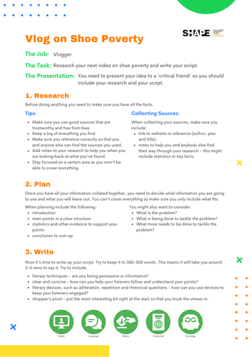 Shoe poverty at home and abroad | Teaching Resources