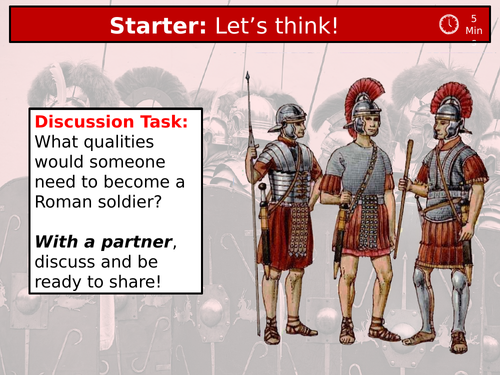 KS3 Romans - What Was the Life of a Soldier Like? | Teaching Resources