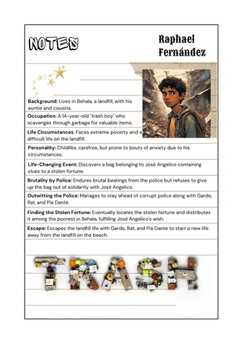 Trash by Andy Mulligan - Resource Bundle | Teaching Resources