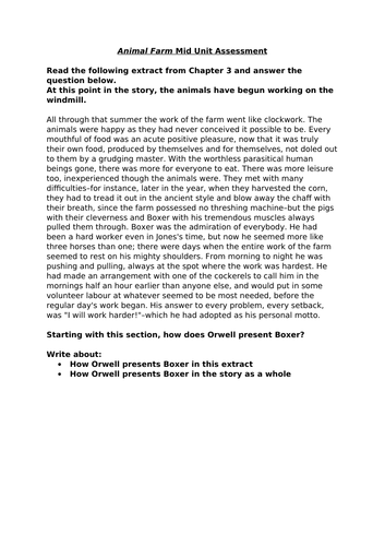SCHEME OF WORK: Animal Farm by George Orwell (28 lessons) | Teaching ...