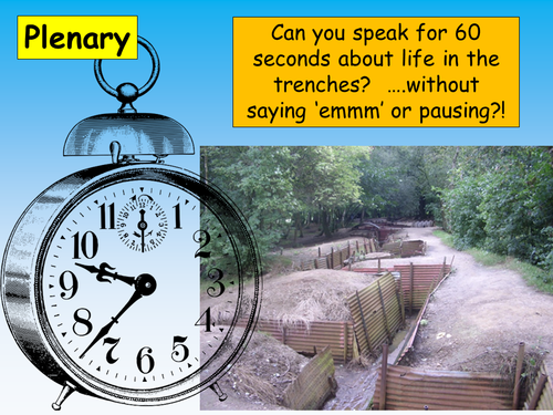 Life in Trenches WWI | Teaching Resources