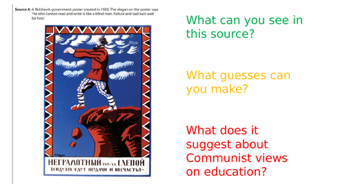 Edexcel History GCSE Russia | Teaching Resources