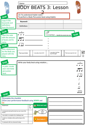 Body Percussion 3 | Teaching Resources