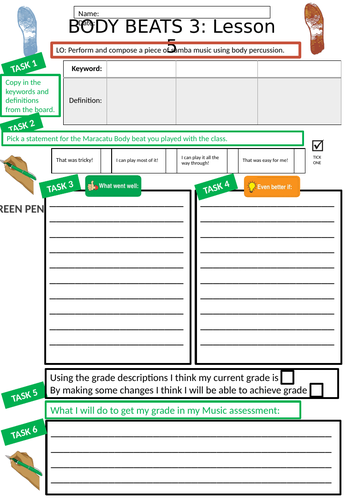 Body Percussion 3 | Teaching Resources