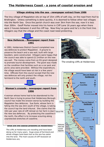 GCSE Coastlines | Teaching Resources