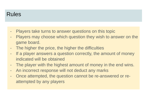 IGCSE Cold War Jeopardy revision game | Teaching Resources