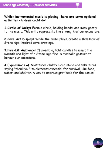 The Stone Age - KS2 Class Assembly - History Topic | Teaching Resources