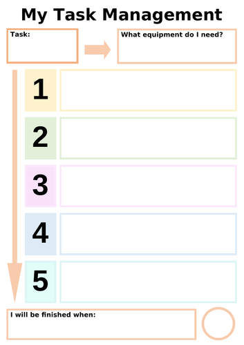 Pastel-Task Management Board | Teaching Resources