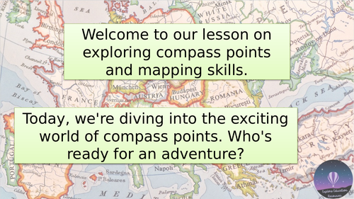 KS2 Compass Directions - Outstanding Geography Lesson | Teaching Resources
