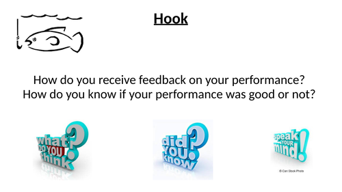 Aqa Gcse Pe Paper 2 Sport Psychology Information Processing Guidance And Feedback Teaching