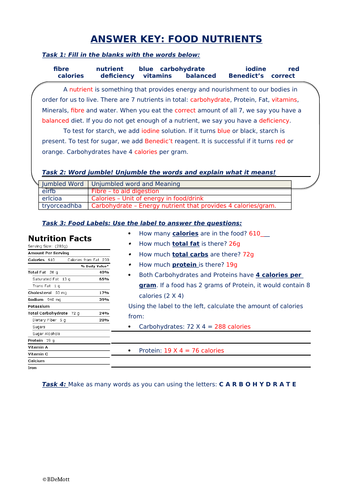 Science Supply/Cover/Substitute Lesson Worksheets | Teaching Resources