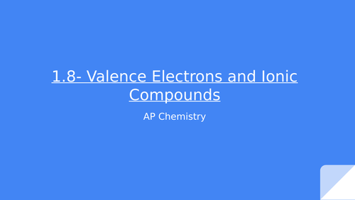 AP (Advanced Placement) Chemistry- Complete Unit 1 learning resources ...