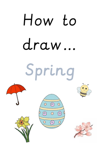 Seasons How to draw Books | Teaching Resources