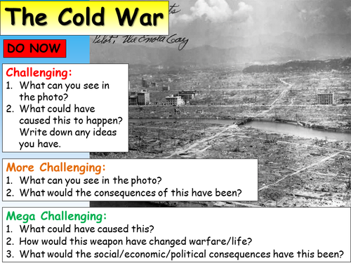 Atomic Bomb Cold War | Teaching Resources