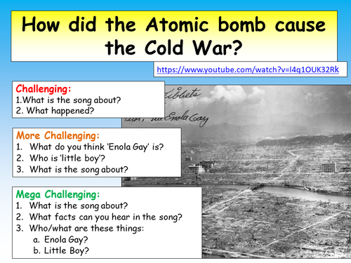Atomic Bomb Cold War | Teaching Resources