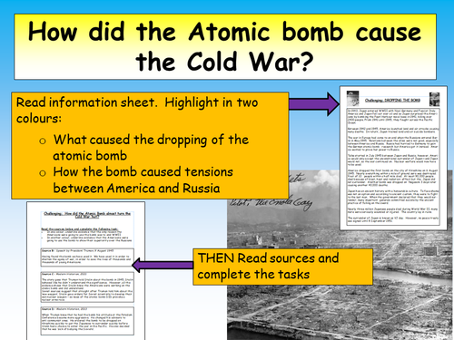 Atomic Bomb Cold War | Teaching Resources