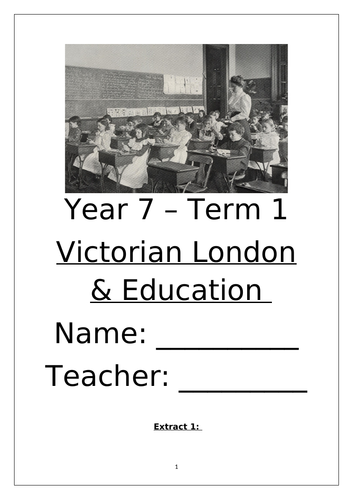 KS3 English: Victorian Education | Teaching Resources