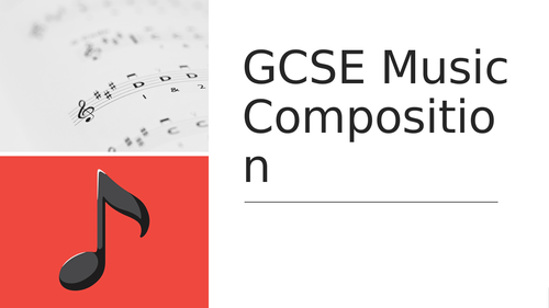 GCSE Composition Scheme of Work | Teaching Resources