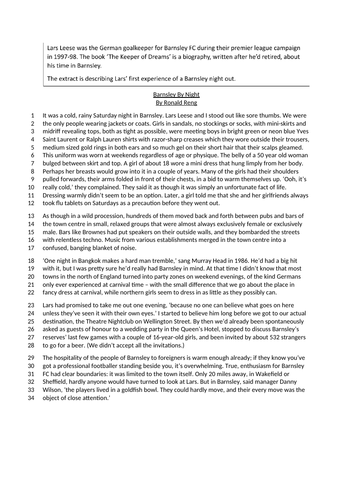 Non-Fiction Skills - A01 and A02 | Teaching Resources