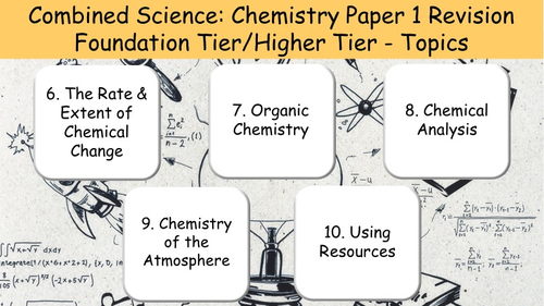 Chemistry Paper 2 Revision MCQs & Long Answer Questions AQA GCSE ...
