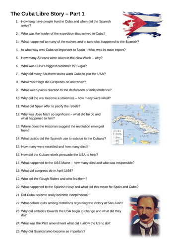 Cuba Libre - Part One Video Documentary | Teaching Resources
