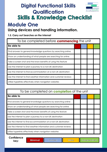 Digital Functional Skills - Module 1 - Using Devices & Handling ...