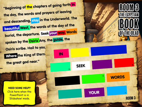 History Escape Room | Teaching Resources