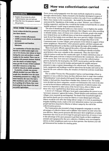 OCR Russia 1894-1941 lessons (topics 3/4) | Teaching Resources