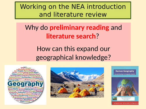 Edexcel A-Level Geography NEA lessons | Teaching Resources