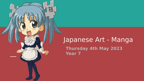 Japanese Art - Manga | Teaching Resources