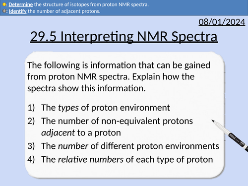 OCR A level Chemistry: Chromatography and Spectroscopy | Teaching Resources